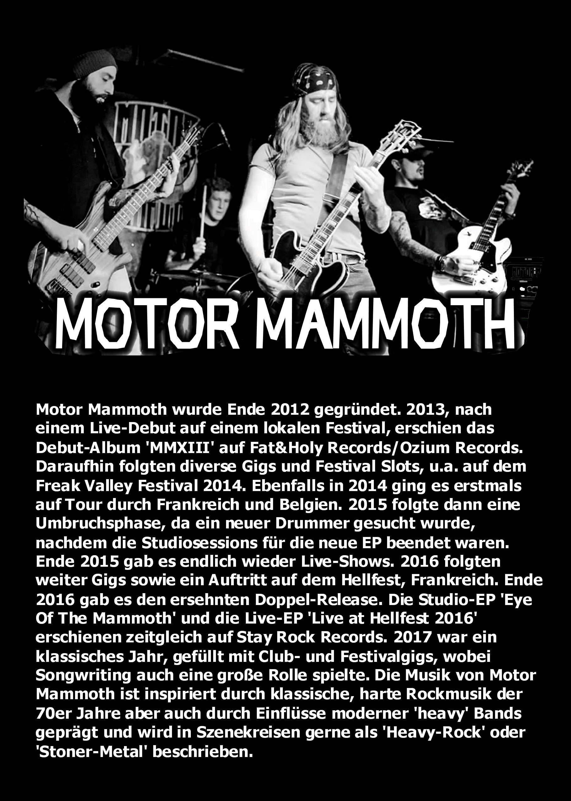 Motor Mammoth – Wutzdog Festival